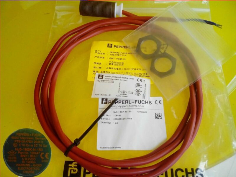 Pepperl + Fuchs NJ5-18GK-N-150 Inductive sensor | Giá Cả Cạnh Tranh